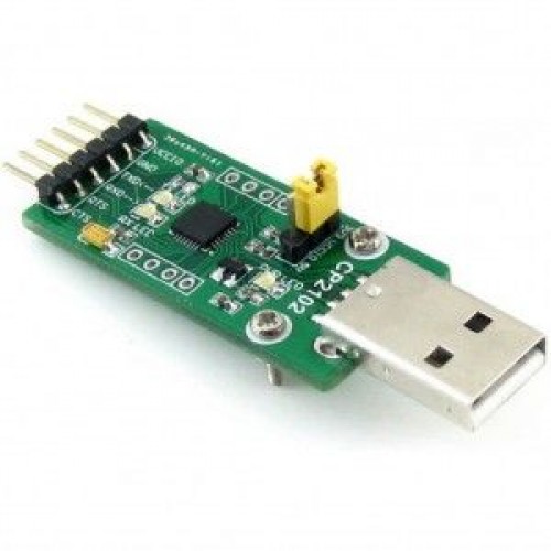 CP2102 USB UART Board (type A), Преобразователь USB-UART на базе CP2102 с разъемом USB-A купить ...